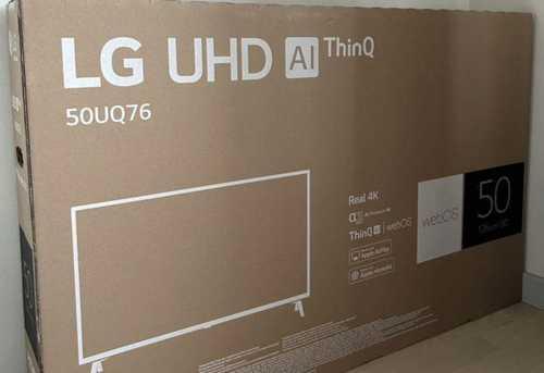 Новый LG 50UQ76003LD 4К Smart WebOS