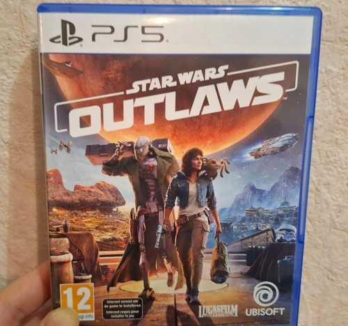 Star wars outlaws ps5 диск