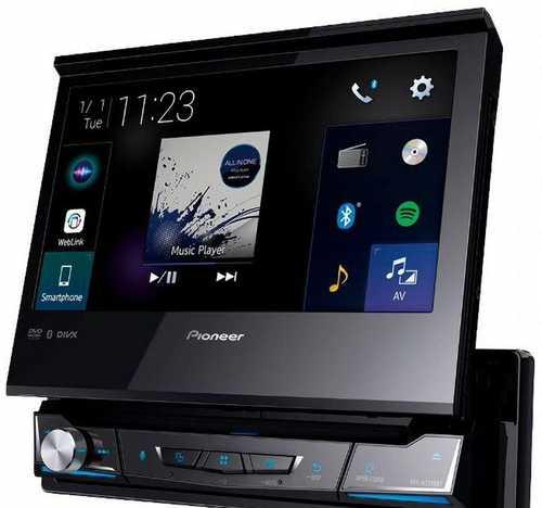 Автомагнитола Pioneer AVH-A7250BT 1DIN 4x50Вт 7" пду RDS