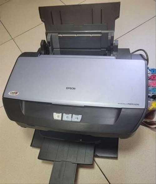 Фотопринтер Epson R270 + снпч