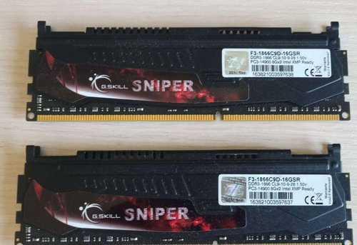 G skill sniper ddr3 1866 16gb