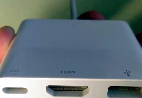 Адаптер Apple A2119 USB-C Type-C