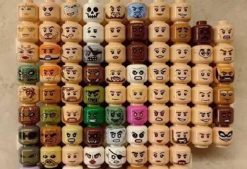 Lego SW head - Лего головы без тел