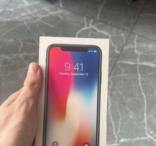 Коробка от iPhone x 256