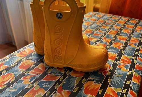 Crocs c7 сапожки