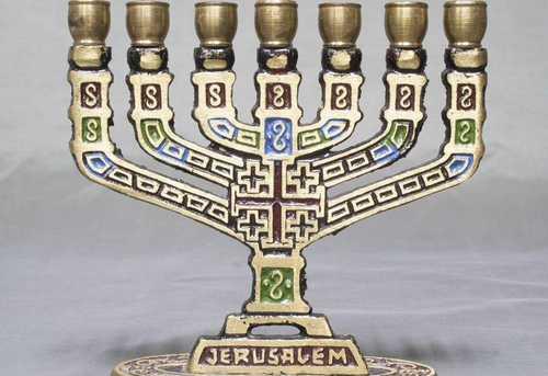 Менора, семирожковый светильник, Иерусалим, Израил