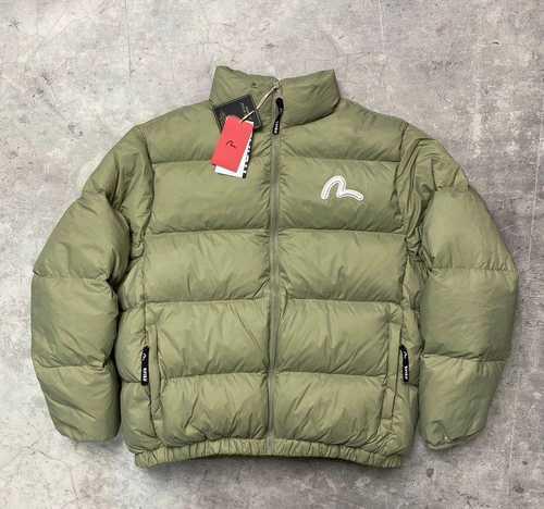 Evisu Goose Down Jacket Пуховик Новый