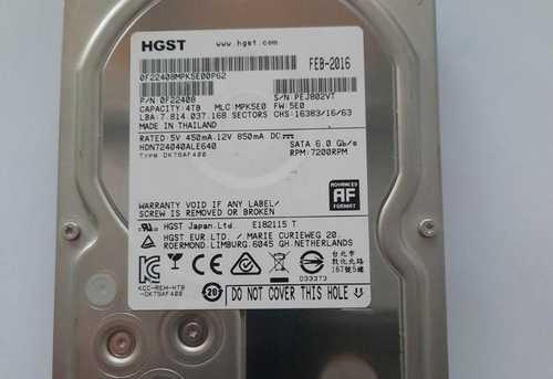 HDD 3.5" Hitachi" 4Tb