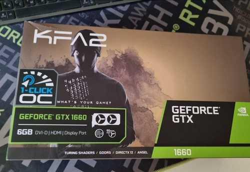 Видеокарта kfa2 GeForce GTX 1660