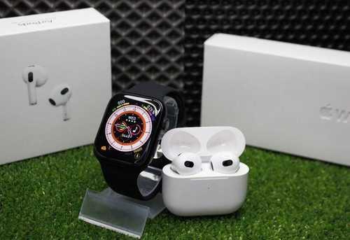 Комплект Apple Watch 8 + AirPods 3 (Premium+)