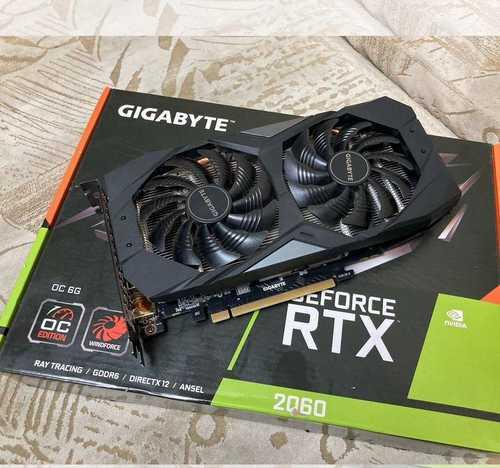 Видеокарта Gigabyte RTX 2060 6Gb