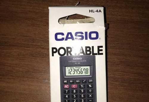 Калькулятор casio portable