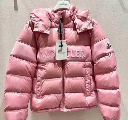 Пуховик Moncler женский с QR и NFC (Арт.80827)