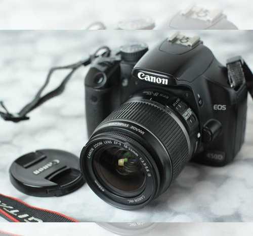 Фотоаппарат Canon 450D kit комплект