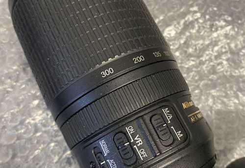 Объектив Nikon 70-300mm f/4.5-5.6G VR AF-S IF-ED