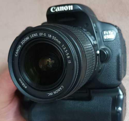 Фотоаппарат Canon 650d kit 18-55 + допы