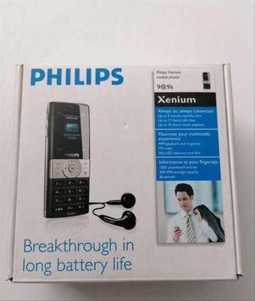 Телефон philips xenium 9'at'9k (возможен торг)