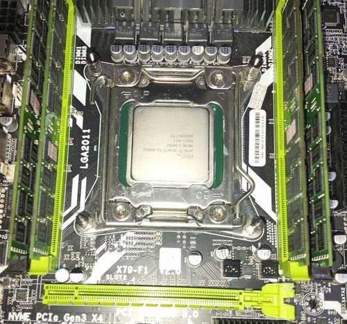 LGA2011 X79 + Xeon E5 2696 V2 + 16 GB RAM