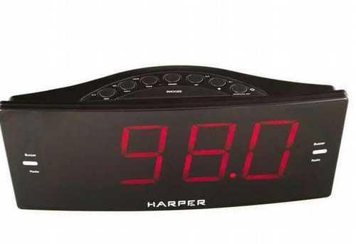 Часы - радиобудильник harper hclk-2042