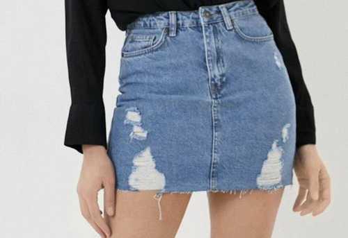 Новая юбка джинсовая размер 44-46