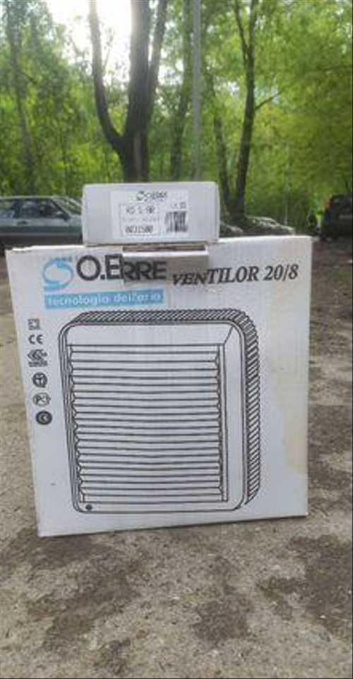 Оконный вытяжной вентилятор O.Erre Ventilor 20/8