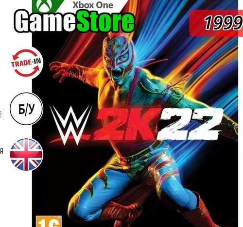 WWE 2K22 Английская версия Xbox One б/у