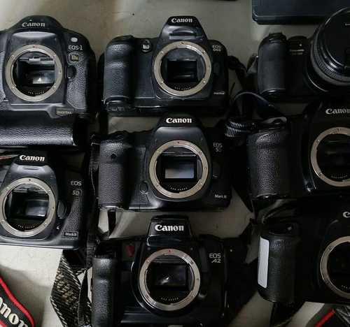 Фотоаппары canon eos, разные, на запчасти