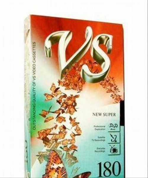 Видеокассета VS NEW super E-120 VHS