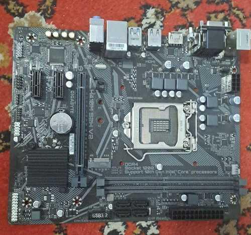 Материнская плата lga 1200 H410M