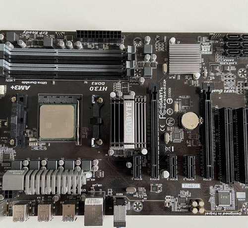 Мать Gigabyte ga-970a-ds3p + процессор FX-4300