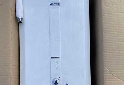 Проточный газовый нагреватель vektor JSD 20-W