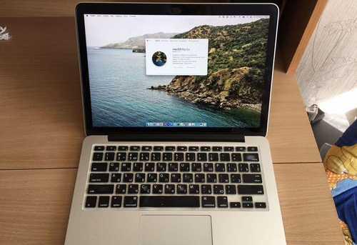 MacBook Pro 13 (2015), 128 ГБ, Core i7, 3.1 ГГц, RAM 8 ГБ, Intel Iris Graphics 6100