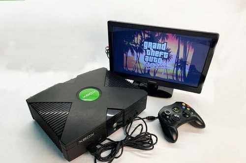 Xbox Original c модами 128mb ram 500gb SATA