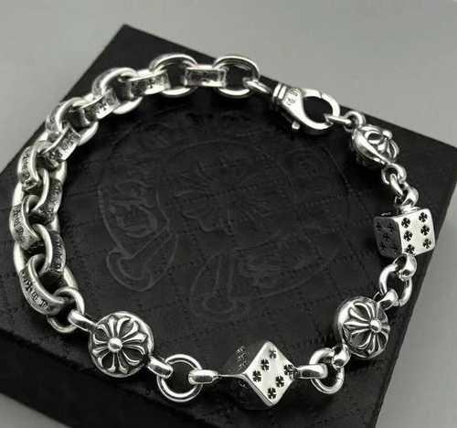 Браслет в стиле Chrome Hearts