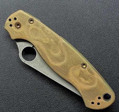 Нож складной Spyderco paramilitary 2 apocalyptic