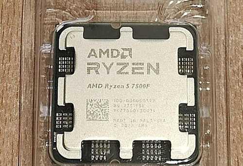 Процессор AMD Ryzen 5 7500F (AM5, 6/12 ядер)