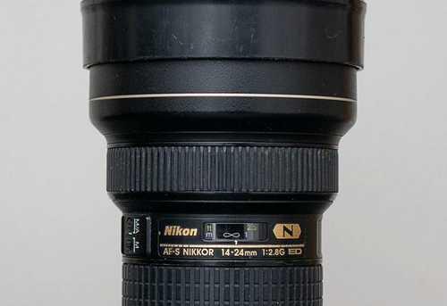 Nikon 14-24mm F2,8 Nikkor