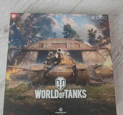 World of tanks пазлы 1000 деталей