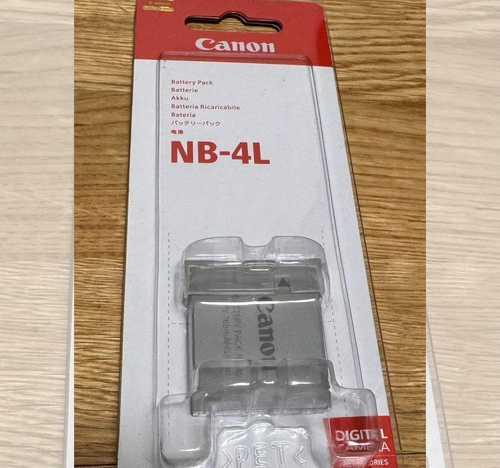 Аккумулятор Canon NB-4L новый (CB-2LVE)