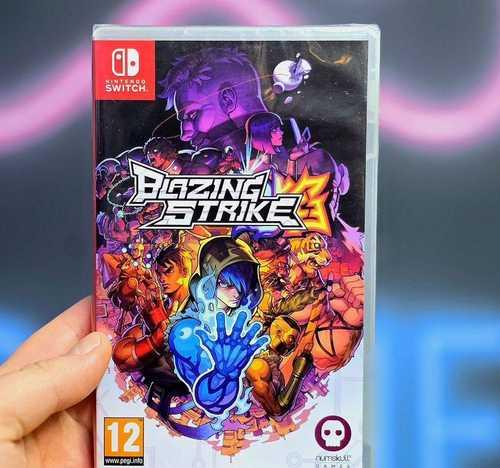 Blazing Strike Картридж игра для nintendo switch