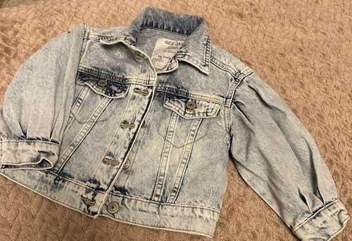 Куртка джинсовая для девочки 92