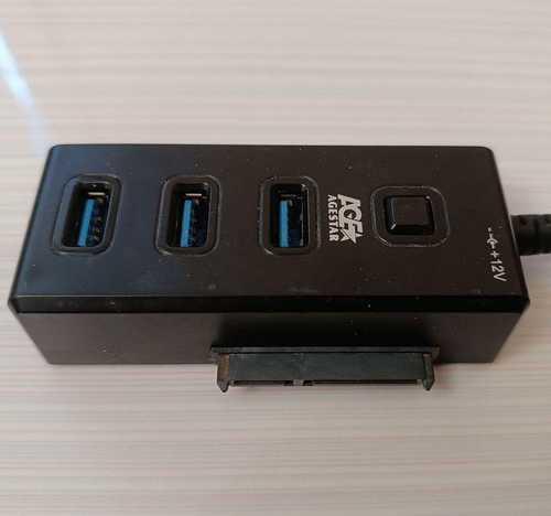 USB hub AgeStar 3UH5. Хаб на 3 порта USB 3.0