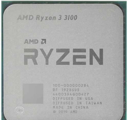 Процессор amd ryzen 3 3100