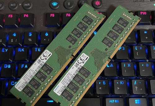 DDR4 Samsung 2x8Gb 2666MHz