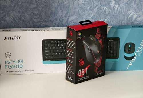 Комплект Клавиатура/Мышь A4tech FStyler Новый