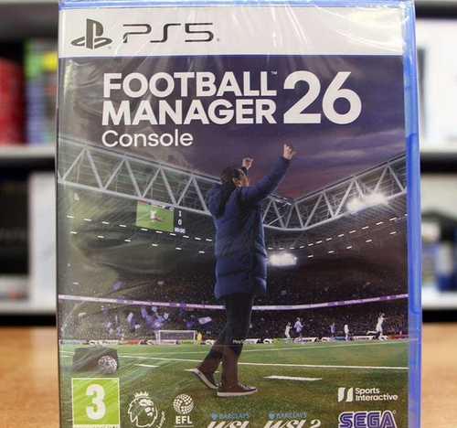 Football Manager 26 PS5, русские субтитры