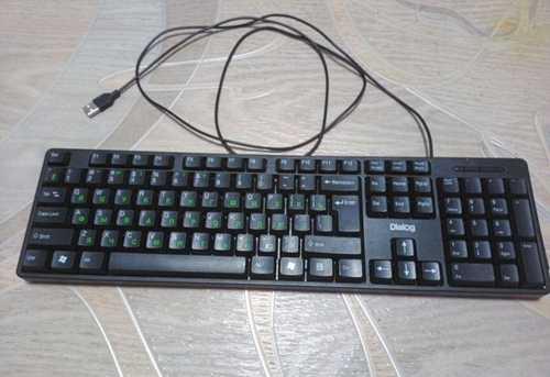 Клавиатура dialog standart ks-030u black