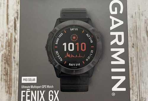 Новые Garmin fenix 6x pro solar