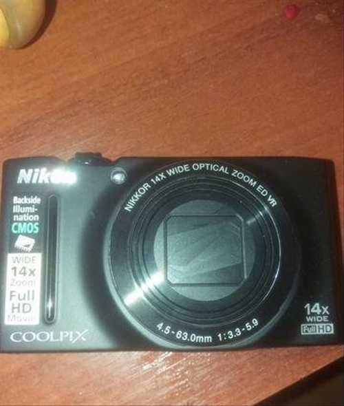 Продам фотоаппарат Nikon coolpix s8200