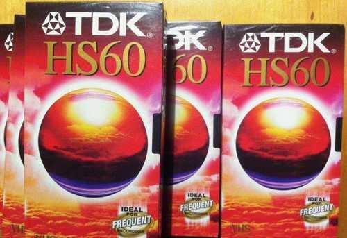 Видеокассеты запечатанные TDK